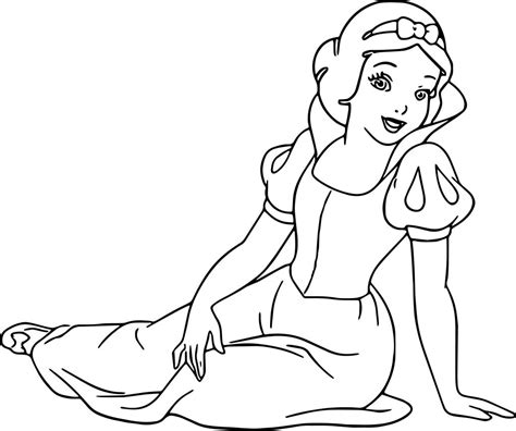 Snow White Coloring Page 022 Wecoloringpage