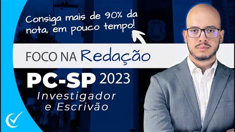 Prova Escrita PC SP Veja como é a prova escrita da PC SP para os