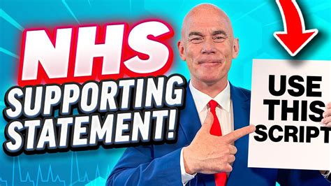 NHS SUPPORTING INFORMATION STATEMENT EXAMPLES How To Complete The NHS