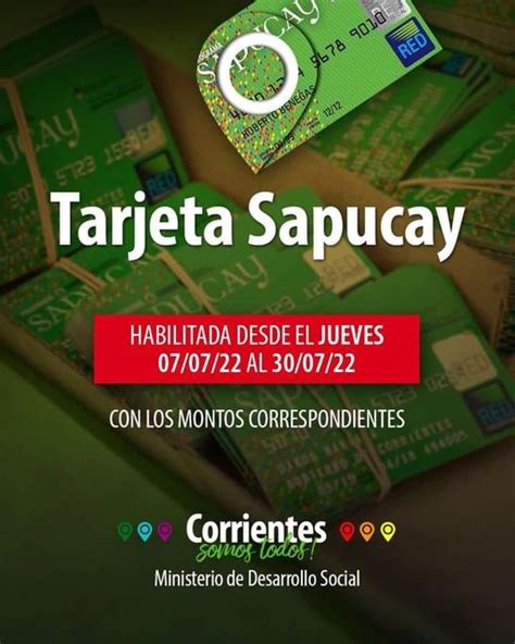 Habilitaron La Tarjeta Sapucay