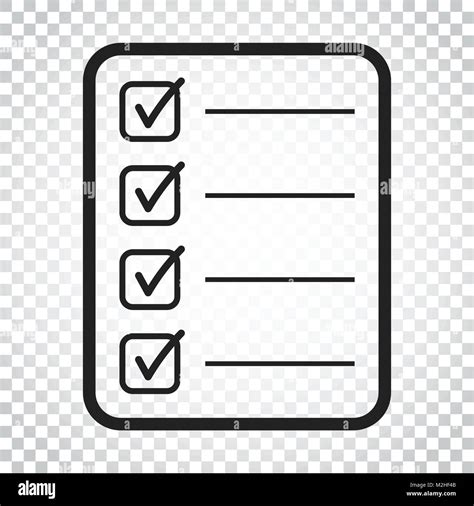 To Do List Icon Checklist Task List Vector Illustration In Flat Style