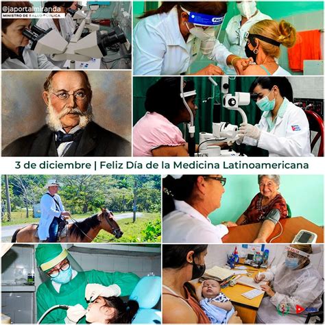 3 de diciembre Día de la Medicina Latinoamericana CMHW