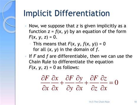 Ppt Section Implicit Differentiation Powerpoint