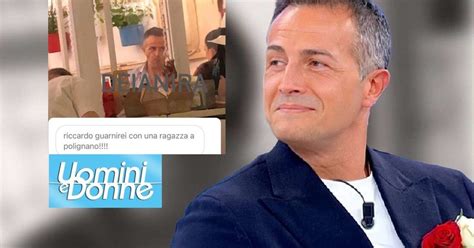 Uomini E Donne Segnalazione Su Riccardo Guarnieri Cena A Polignano