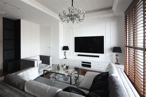 Ściana w salonie 10 pomysłów na sztukaterię Jest modna i elegancka