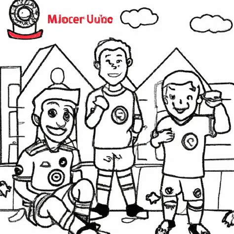 10 Desenhos Do Manchester United Para Imprimir E Colorir