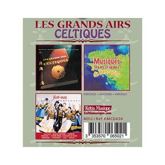 Les Grands Airs Celtiques Coffret Musique Celtique CD Album Achat