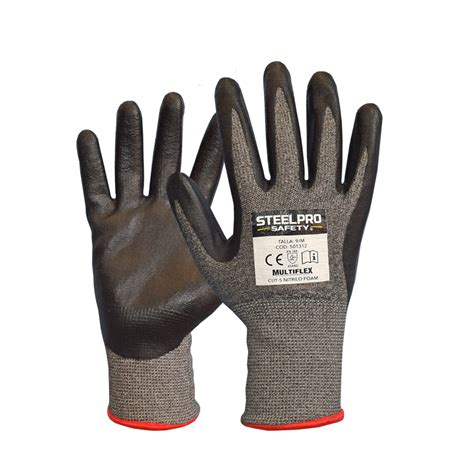 Guante Cut 5 Nitrilo Foam Steelpro Precio por Mayor KPM Lima Perú