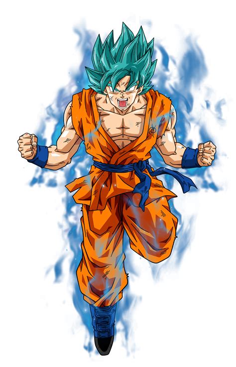 Goku Super Saiyan Blue Dragon Ball Super Personajes De Dragon Ball
