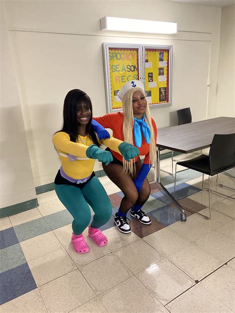 Two Person Halloween Costumes Couples Halloween Outfits Black Girl
