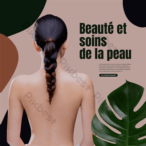 Khối Màu Hình Học Khối Cây Lá Mỹ Phẩm Làm đẹp Quảng Cáo Trên Mạng Xã