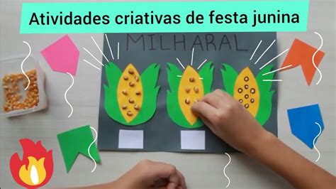 Atividades de Festa Junina Educação Infantil