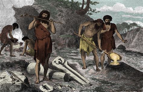 Prehistoric Man Bronze Age Smelting Photograph By Science Source
