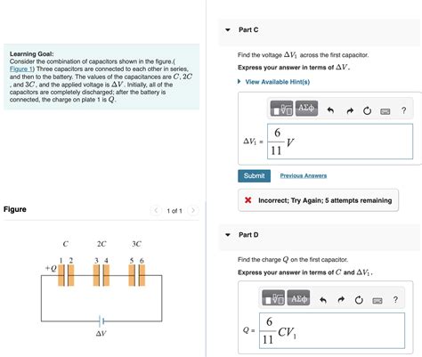 Solved Learning Goal Consider The Combination Of Capacitors Chegg