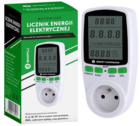 Watomierz Licznik Energii Elektrycznej Miernik SHOPUJ NET