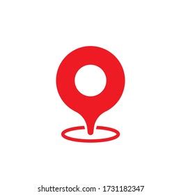 Location Map Icon Gps Pointer Mark Stock Vector Royalty Free