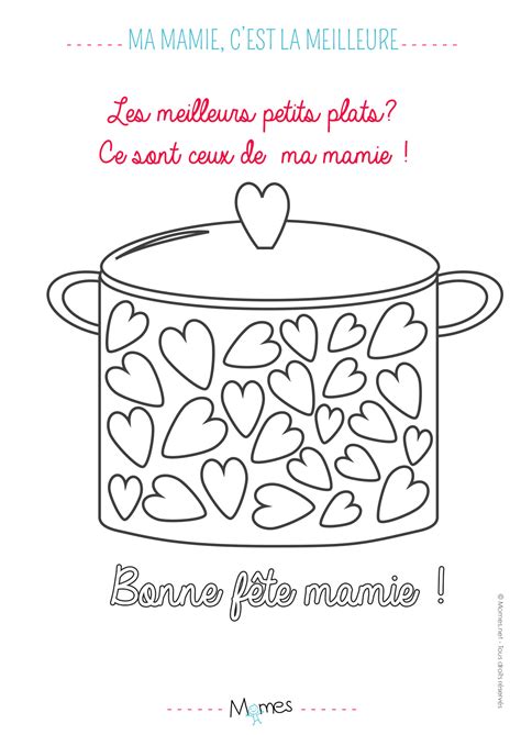 15 Parfait Coloriage Fete Des Mamies Image COLORIAGE