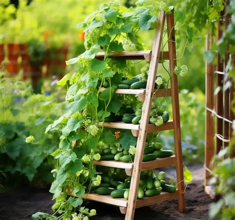 7 Easy DIY Cucumber Trellis Ideas