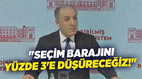 Mustafa Yeneroğlu Seçim Barajını Yüzde 3 e Düşüreceğiz KRT Haber