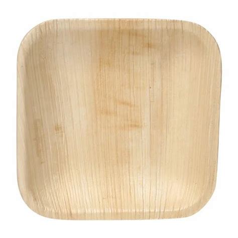 6 Inch Areca Leaf Square Plate At Rs 1 40 Piece Pakku Mattai Plate In