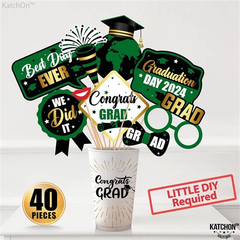 KatchOn Graduation Photo Booth Props Pack Of 40 India Ubuy