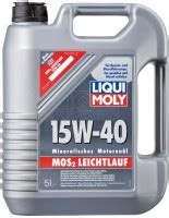 Liqui Moly MoS2 Leichtlauf 15W 40 5 L Buy Engine Oil Prices Reviews