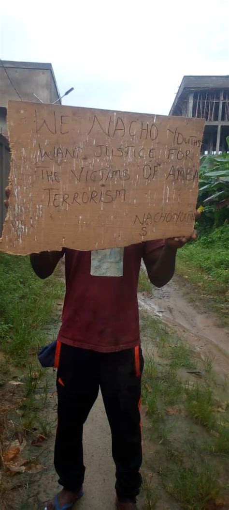 Small Mankon Residents Protest Killing Of Civilians In Nacho Blame