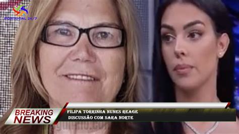 Filipa Torrinha Nunes reage discussão Sara Norte YouTube