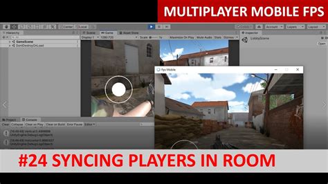 syncing player with ui through network photon unity 24 fps mobile multiplayer complete game