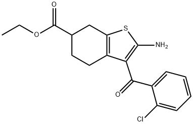 BENZO B THIOPHENE 6 CARBOXYLIC ACID 2 AMINO 3 2 CHLOROBENZOYL 4 5 6