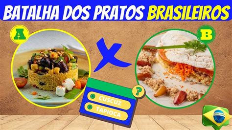Batalha dos Pratos Brasileiros espaçoquiz quiz YouTube