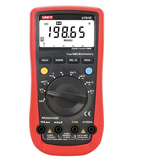 UNI T Modern Digital Multimeter UT61 嘉昌五金