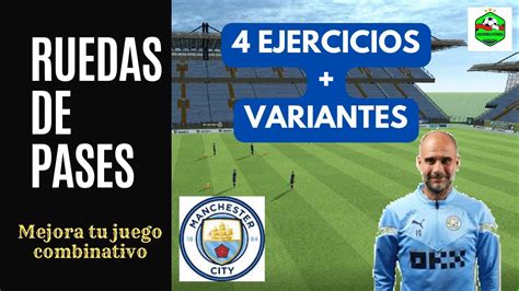 Rueda De Pases Futbol 4 EJERCICIOS VARIANTES YouTube