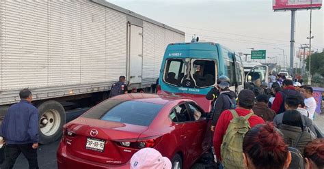 Qué pasó en la Autopista México Puebla Reportan un muerto por choque