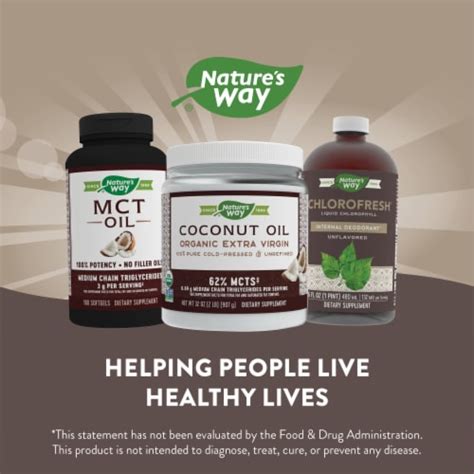 Nature S Way Organic Extra Virgin Coconut Pure And Unrefined Cold