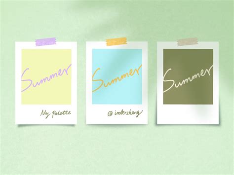 Vibrant Summer Color Palette