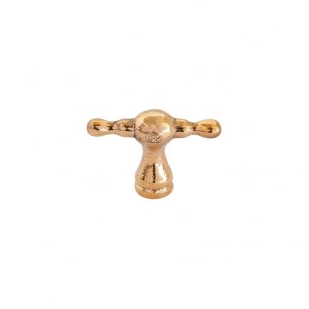 Bouton De Meuble Bronze Brut Poli Pure PQ 35 RBP Dauby