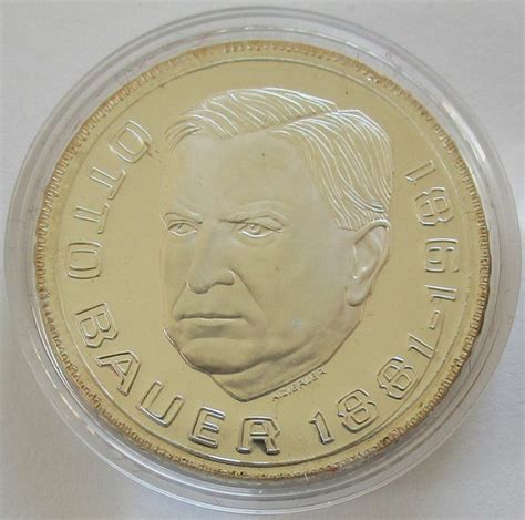 Österreich 500 Schilling 1981 Otto Bauer BU Mago Muenzen 49 00