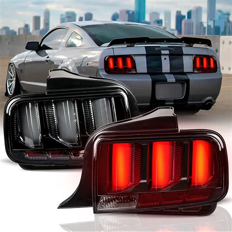 Auraroad Luces traseras compatibles con Mustang 2005 2009 lámpara