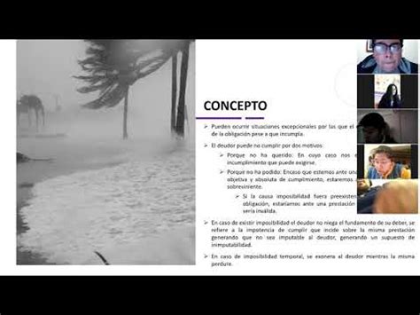 La Imposibilidad En El Cumplimiento De Las Obligaciones Por Causas No