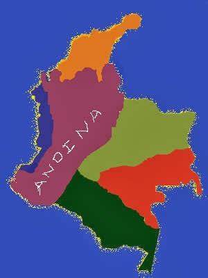 Regiones Naturales De Colombia Region Andina