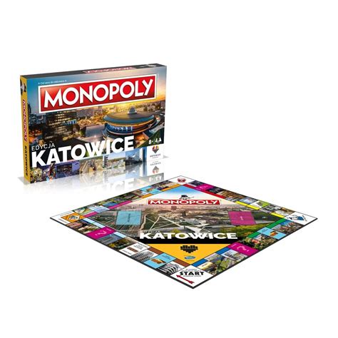 Gra planszowa Winning Moves Monopoly Katowice Stan nowy 123 90 zł