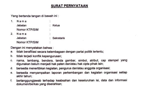 9 Contoh Surat Pernyataan Kerja Yang Baik Dan Benar 2023