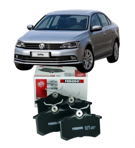 Pastilha De Freio Traseira Cerâmica Vw Jetta 2011 A 2018 Freio Max