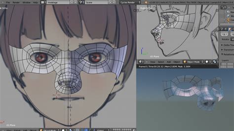 anime character modeling complete workflow tutorials tips and tricks blender artists