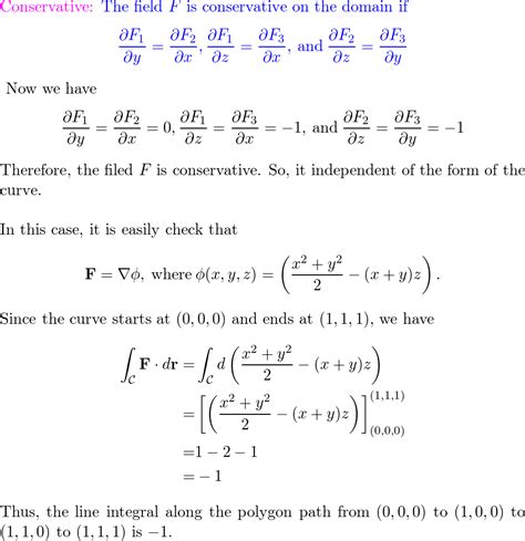 evaluate the line integral of the tangential component of th quizlet