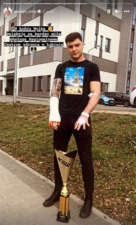 Damian Piwowarczyk wylądował w szpitalu i żartobliwie nawiązał do