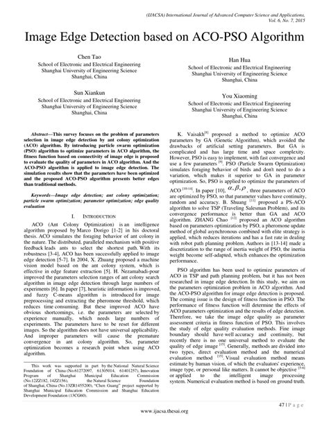 pdf image edge detection based on aco pso algorithm