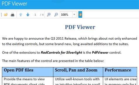 introducing pdf viewer for silverlight wpf