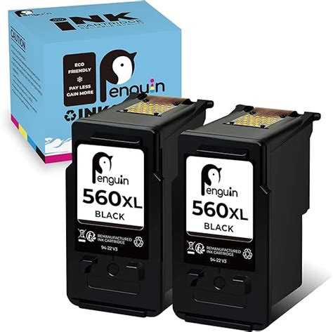 Penguin Remanufactured Ink Cartridge Replacement For Canon PG 560 XL